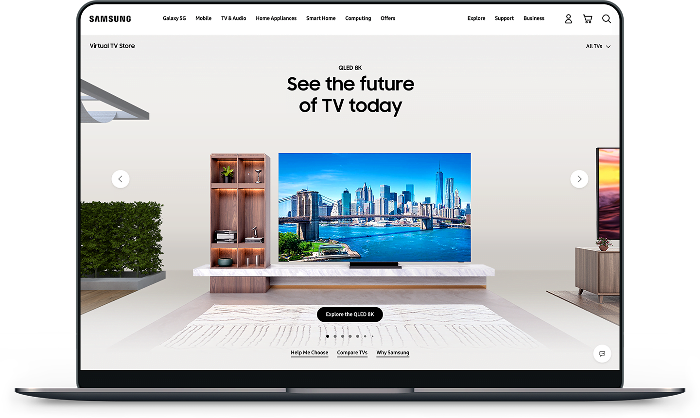 Samsung Virtual TV Store - [ Joey Castillo Jr. ]